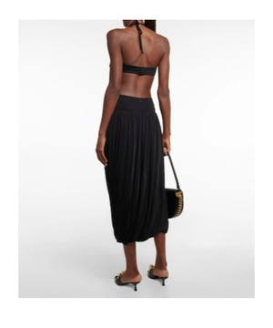 Stella McCartney Cutout Halterneck Midi Dress