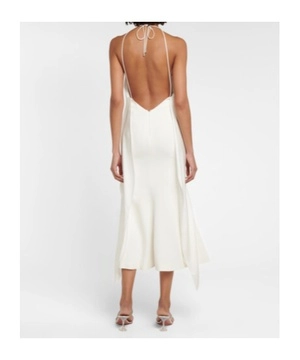 David Koma Halterneck Midi Dress