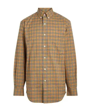 Burberry Small Plaid Cotton Shirt
