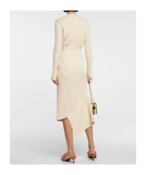 Stella McCartney Ribbed-knit Midi Skirt