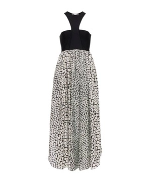 Stella McCartney Floral Printed Maxi Dress - Gray