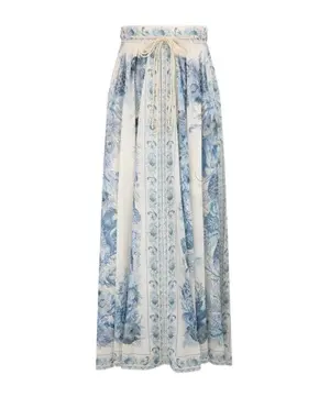 Zimmermann Wanderlust A-line Maxi Skirt