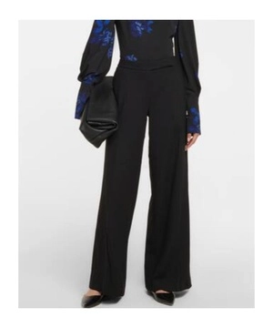 EMILIA WICKSTEAD Wool High-rise Wide-leg Pants