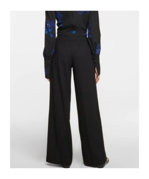 EMILIA WICKSTEAD Wool High-rise Wide-leg Pants