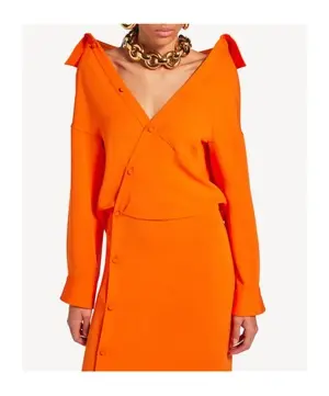Balenciaga Off-shoulder Maxi Dress