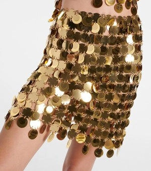 Rabanne Chainmail Miniskirt