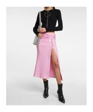 Rabanne Sequined Midi Skirt