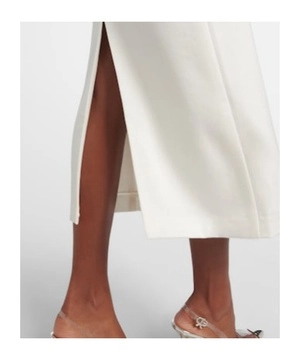 Alex Perry Bow-detail Crepe Satin Gown