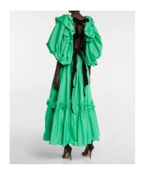 ROKSANDA Zahara Pleated Cotton Maxi Dress