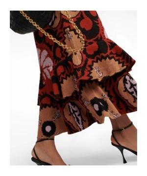 Johanna Ortiz Artful Dream Cotton Midi Dress