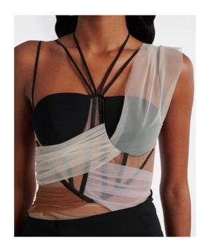 NENSI DOJAKA Sacha Corset Mini Dress
