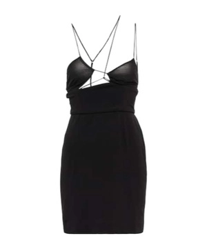 NENSI DOJAKA Cutout Minidress - Black