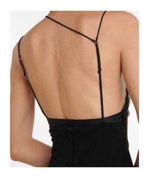 NENSI DOJAKA Cutout Mini Dress - Black