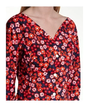 Marni Floral Cotton Midi Dress