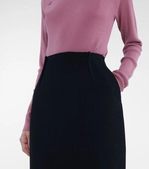 Altuzarra Lester Stretch-wool Pencil Skirt