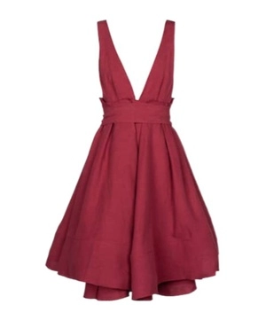 Brock Collection Quesyn Linen Minidress