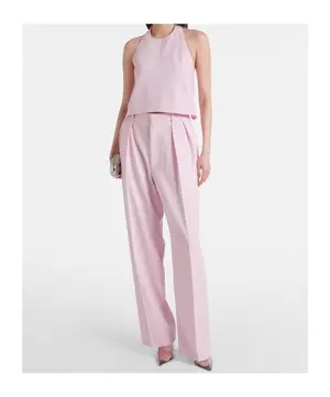 Wardrobe.NYC Pleated Tapered Track Pants
