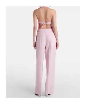 Wardrobe.NYC Pleated Tapered Track Pants