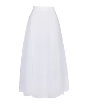 CHRISTOPHER KANE Tulle Maxi Skirt - White