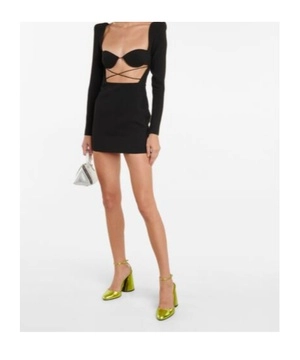 Alex Perry Parks Cutout Crêpe Minidress
