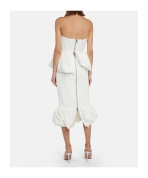 Maticevski Vindicate Crêpe Midi Skirt