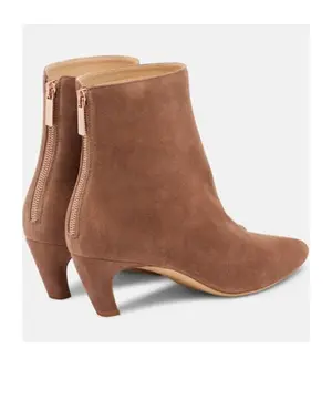 Gabriela Hearst Clayton Suede Ankle Boots - Brown