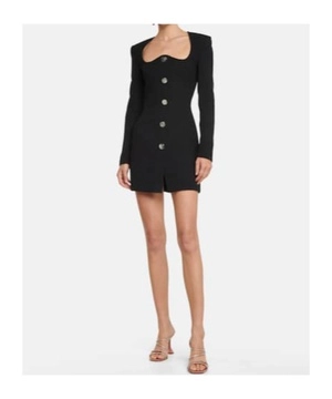 David Koma Wool Minidress