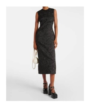 Simone Rocha Cloqué Midi Dress