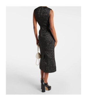 Simone Rocha Cloqué Midi Dress