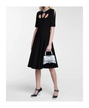 Stella McCartney Cutout Knit Midi Dress