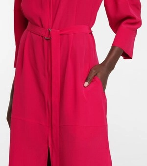 Stella McCartney Silk Midi Dress