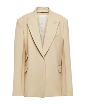 PETER DO Single-breasted Wool-blen Blazer