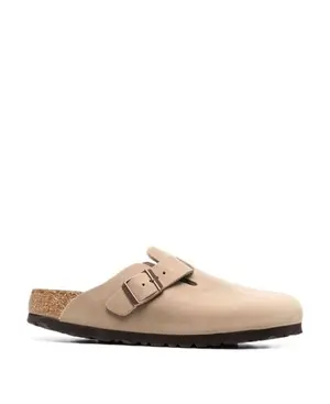 BIRKENSTOCK Boston Buckled Slip-on Clogs