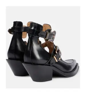 Gabriela Hearst Castro Leather Ankle Boots
