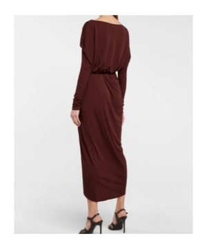 Altuzarra Shoshana Cowl Neck Midi Dress