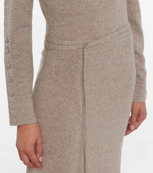 Altuzarra Alice Belted Cashmere Sweater Dress