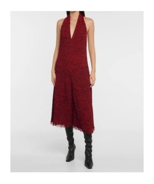 Proenza Schouler Crocheted Halterneck Midi Dress