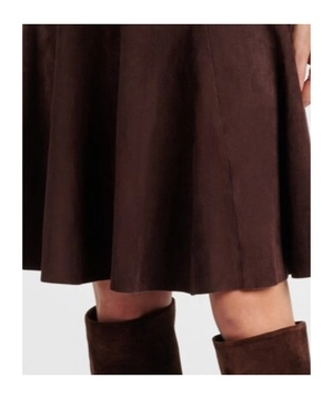 Stouls Rosalba Suede Midi Skirt