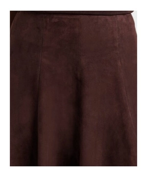 Stouls Rosalba Suede Midi Skirt