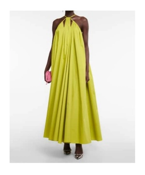 Oscar De La Renta Strappy Maxi Dress