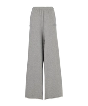 Vetements Oversized Cotton-blend Jersey Sweatpants - Gray