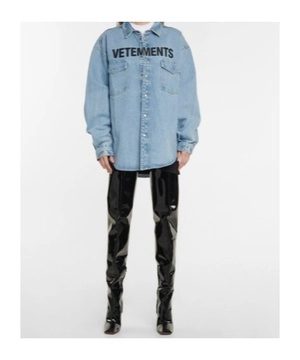 Vetements Boomerang Over-the-knee Boots