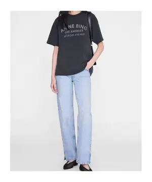 ANINE BING Short-sleeve Graphic T-shirt