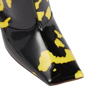 Vetements Printed Over-the-knee Boots