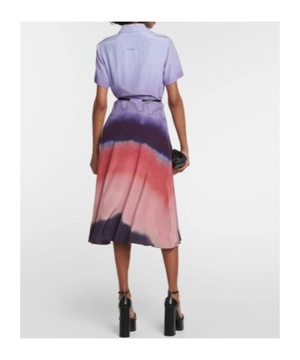 Altuzarra Kiera Printed Silk Shirt Dress