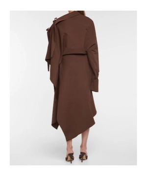 PETAR PETROV Aaber Asymmetric Midi Dress