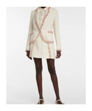 Giambattista Valli Tweed Wool-blend Miniskirt