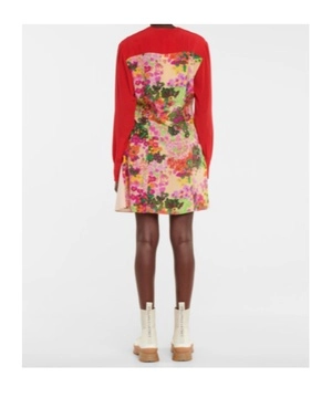 Stella McCartney Printed Silk Minidress