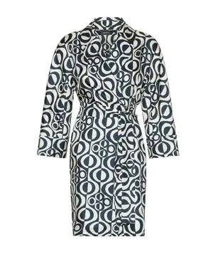 Max Mara Long Sleeve Dress - Navy Blue