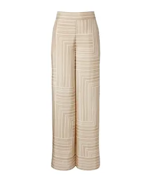 JOSEPH Printed Pattern Casual Pants - Nude